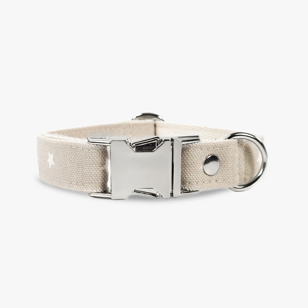 Hundhalsband Beige Star - VOFF®